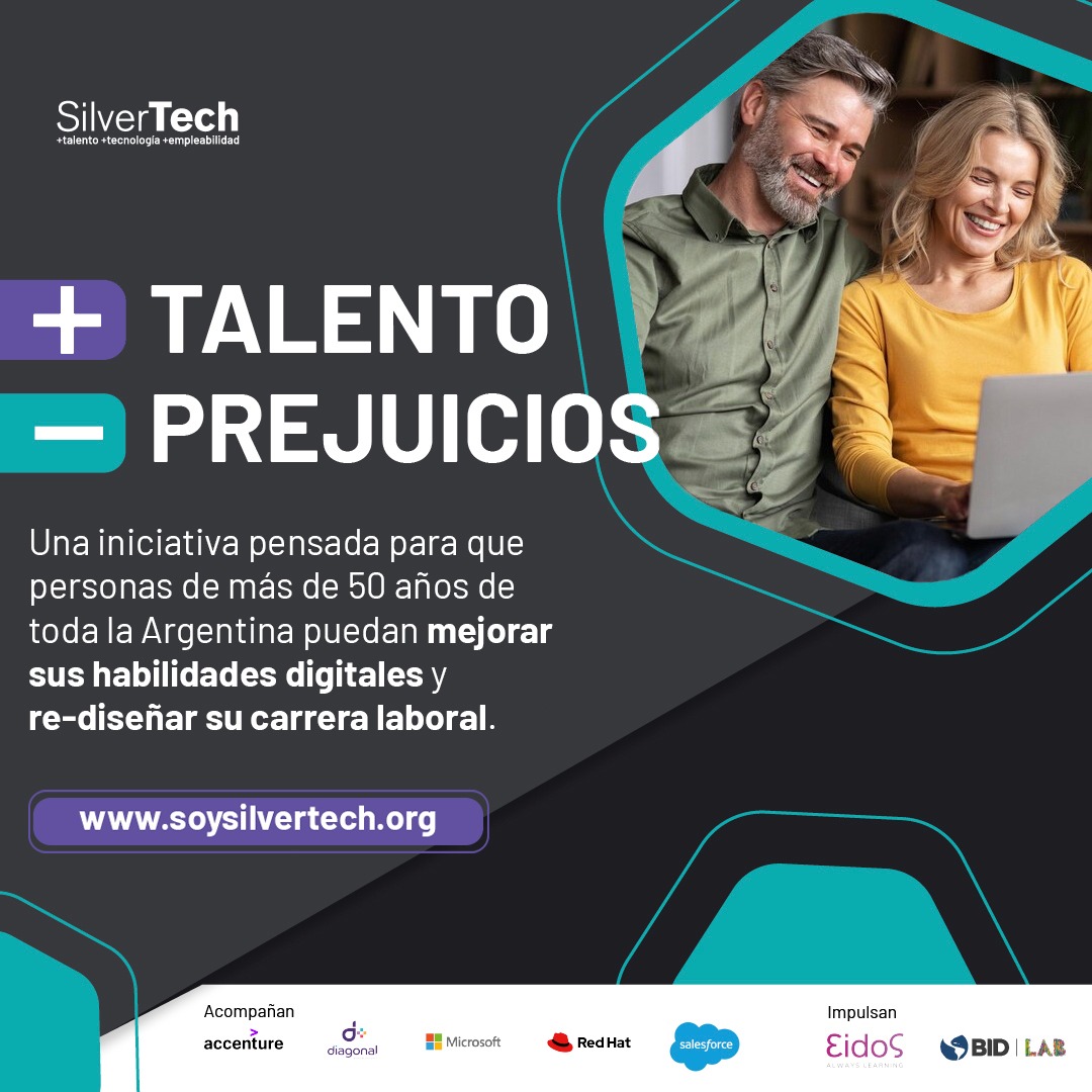 SilverTech: capacitación en tecnología para personas +50 revaloriza el talento sin edad y ...